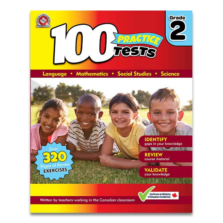 100 Practice Tests: Grade 2 – Math, Science, Social Studies — Telegraph ...