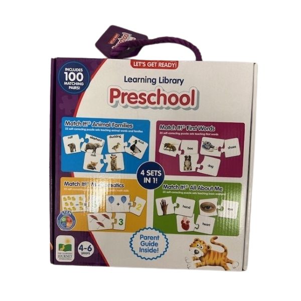 Let's Get Ready! Learning Library Preschool – 4-in-1 Set — Telegraph Road