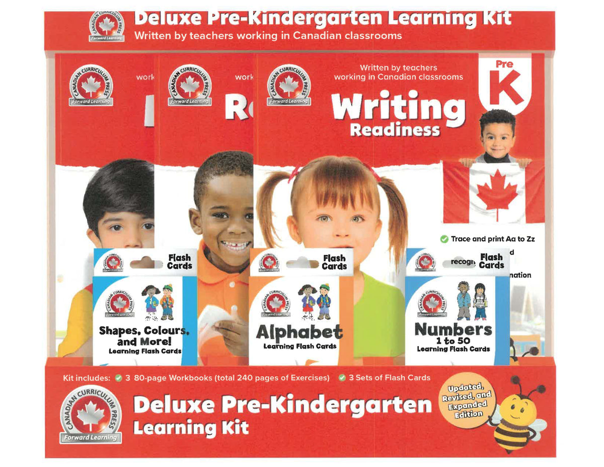 Deluxe Learning Kit Pre-Kindergarten – 80-Page Workbooks — Telegraph Road
