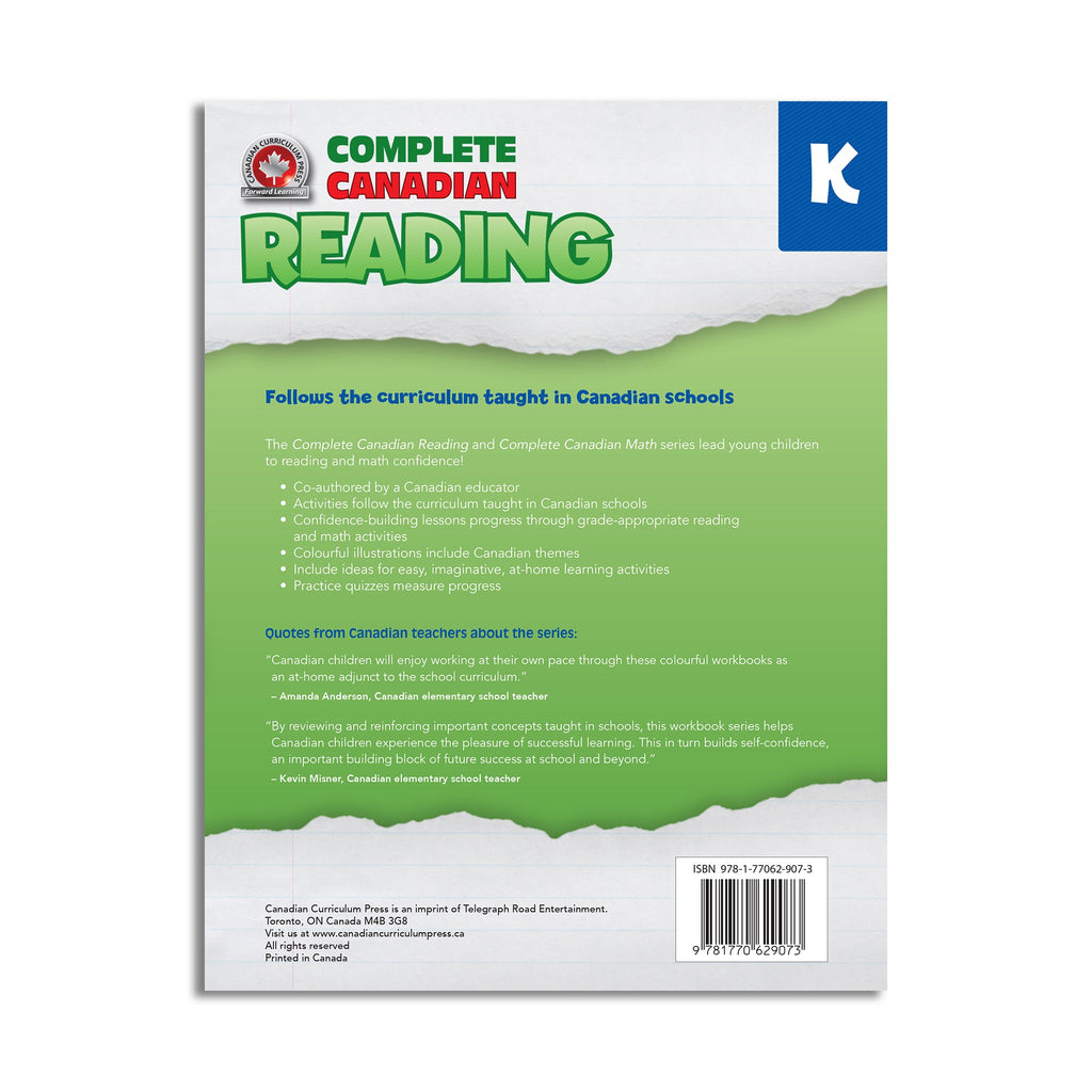 Complete Canadian Series | Curriculum Workbooks for Pre-K to Grade 3 ...