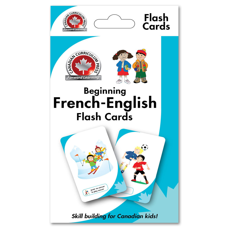 Flashcards - Beginning French / English │Canadian Curriculum Press ...