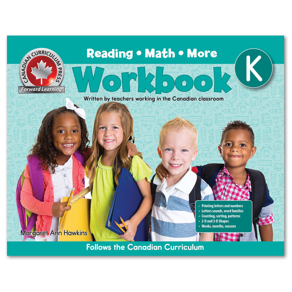 Kindergarten Workbook Floorpad│Canadian Curriculum Press — Telegraph ...