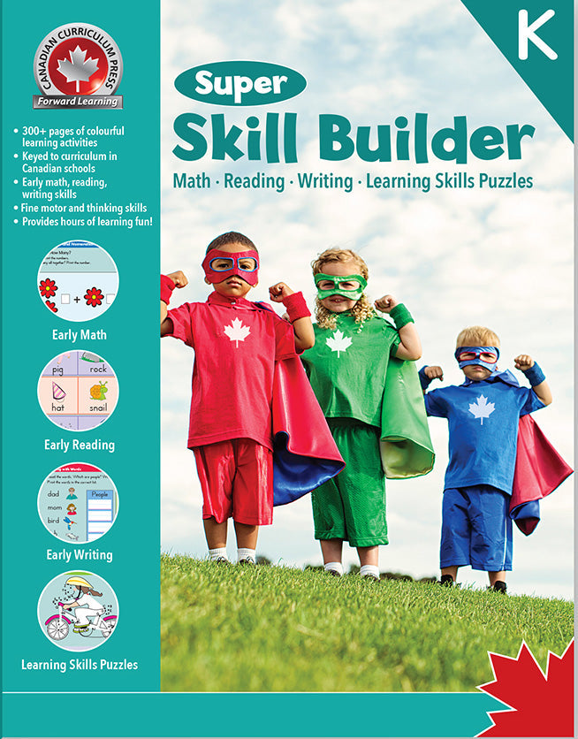 Super Skill Builder Kindergarten│Canadian Curriculum Press — Telegraph Road