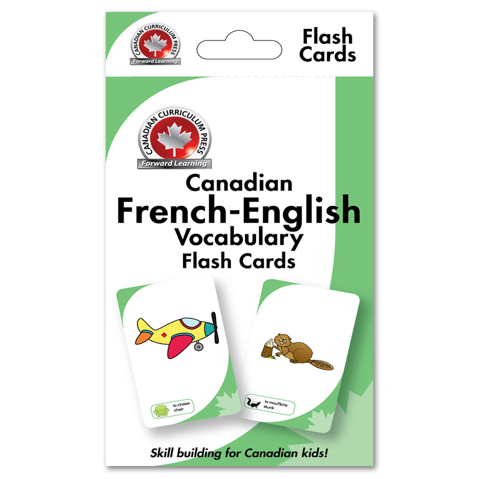 English-French Vocabulary Flashcards — Telegraph Road Entertainment