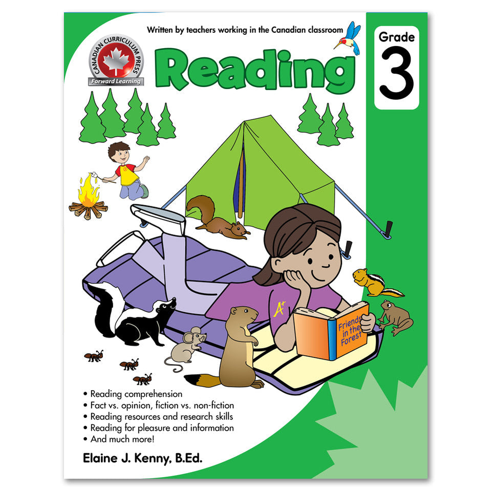Grade 3 Reading Workbook│Canadian Curriculum Press — Telegraph Road