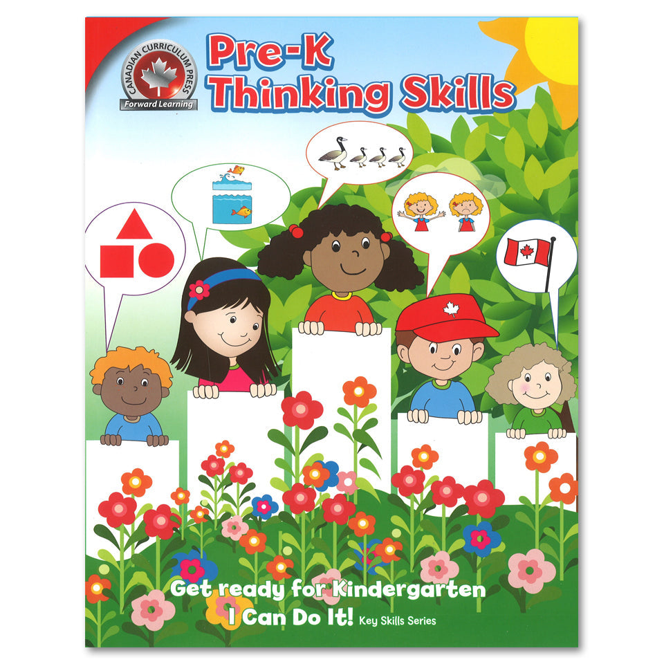 Thinking Skills Pre-Kindergarten Workbook│Canadian Curriculum Press ...