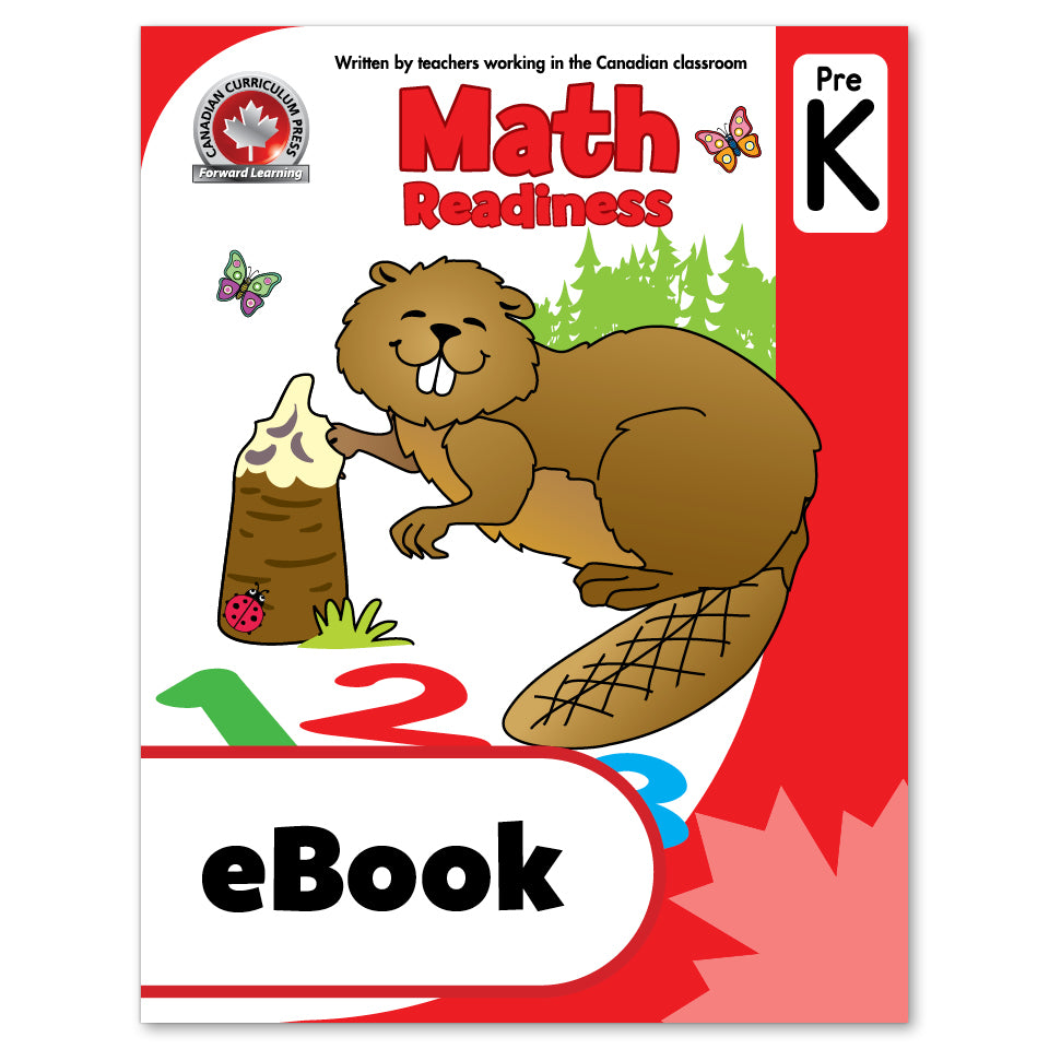 eBook - Math Pre Kindergarten │Canadian Curriculum Press — Telegraph ...