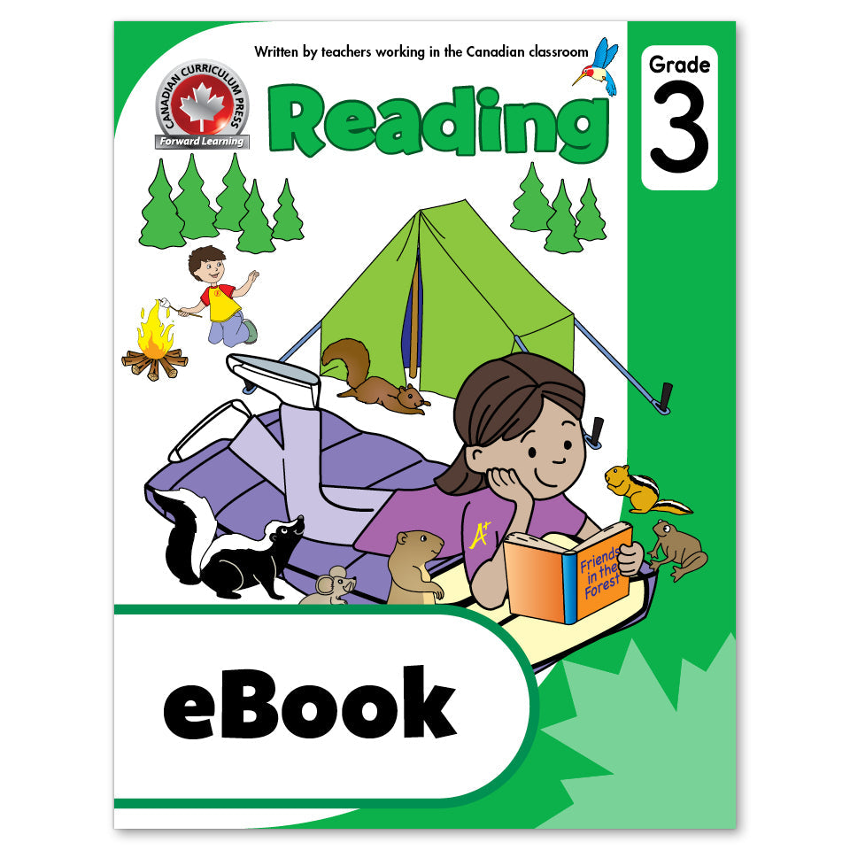 eBook Grade 3 Reading Workbook│Canadian Curriculum Press — Telegraph ...