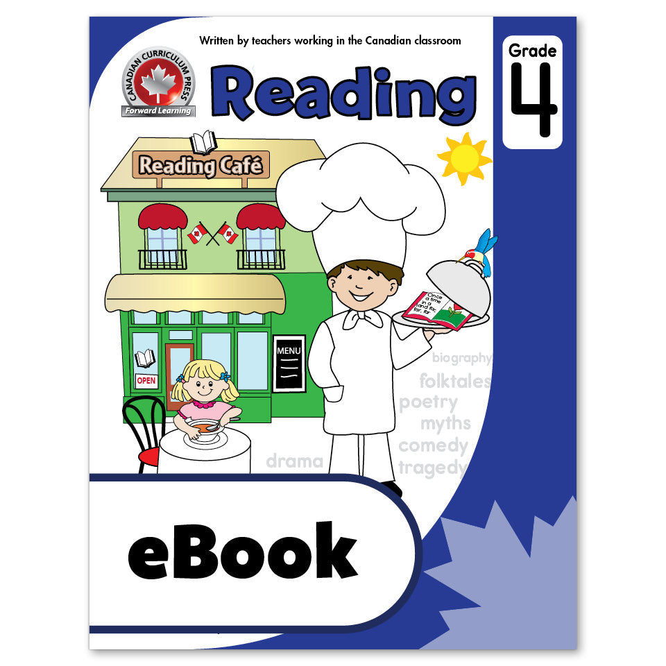 eBook Grade 4 Reading Workbook│Canadian Curriculum Press — Telegraph ...