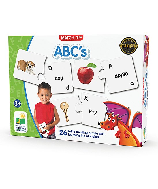 Match It! ABC's 26-Piece Puzzle Cards | telegraphroad.ca — Telegraph Road